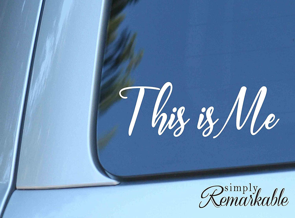 The Greatest Showman This is Me Vinyl Decal Sticker for Computer Wall ...