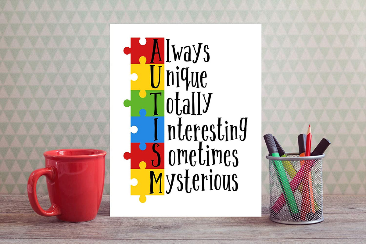 Autism - Always Unique Totally Interesting Sometimes Mysterious - Auti ...